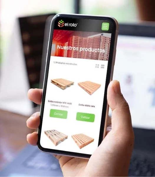 Diseño de Página Web | Historias de Éxito | Aserrío El Rolo